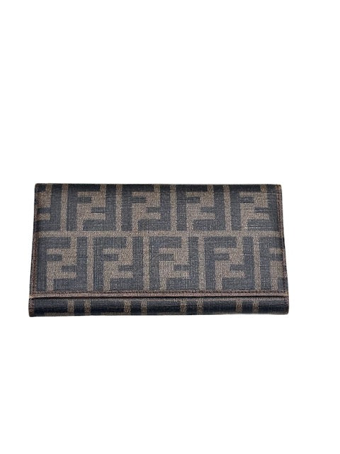 Fendi Zucca Coated Canvas Long Wallet – One Savvy Design Consignment - Nouvelle Boutique